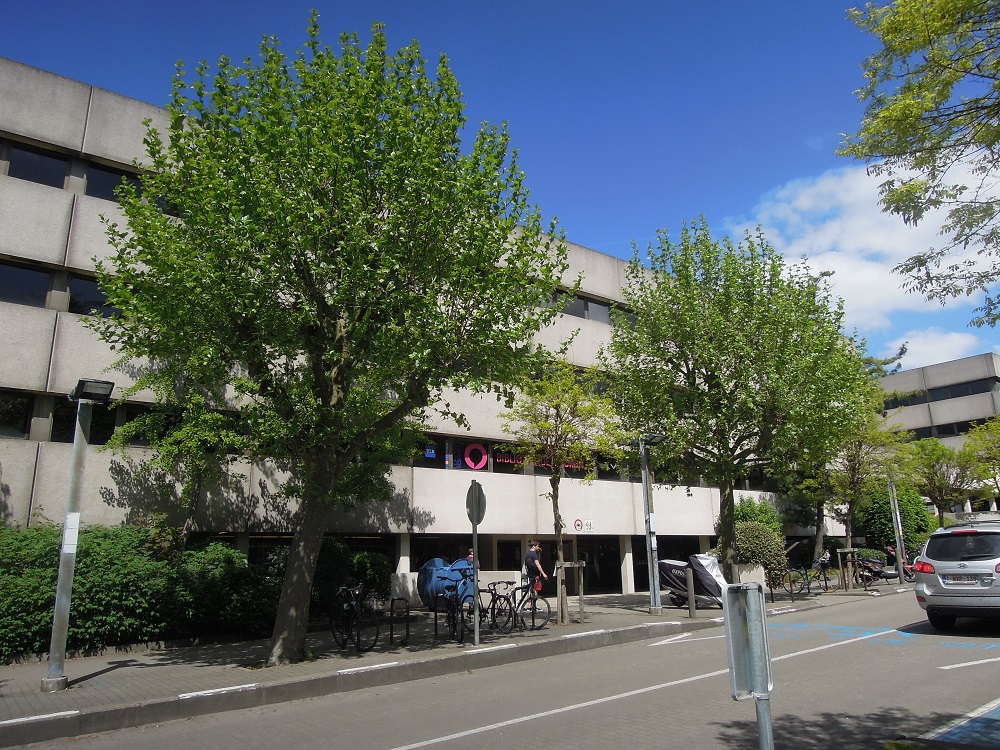 Partie de la façade (Campus du Solbosch)