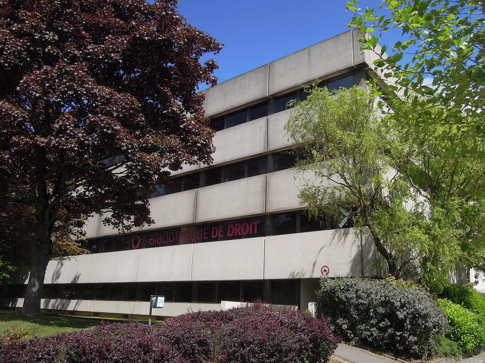 Partie de la façade (Campus du Solbosch)