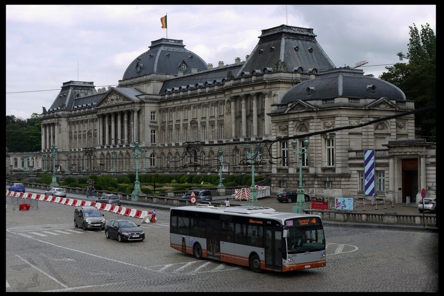 Depuis le Bozar (Palais Royal de Bruxelles)